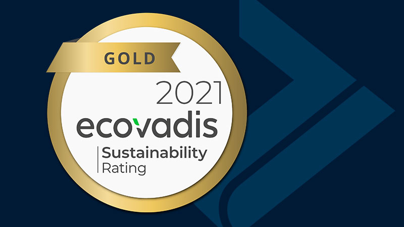 AnQore rewarded EcoVadis Gold rating for its sustainability performance